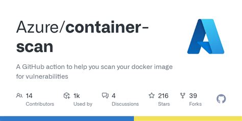GitHub Azure Container Scan A GitHub Action To Help You Scan Your Docker Image For