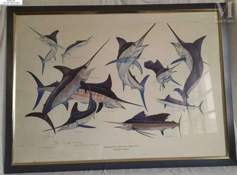 Guy Harvey Ten Bill Fish International Game Fish Association Lifetime