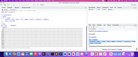 Avoid Assignment Of `weights` In Environment As It Can Overwrite Global Environment Variable