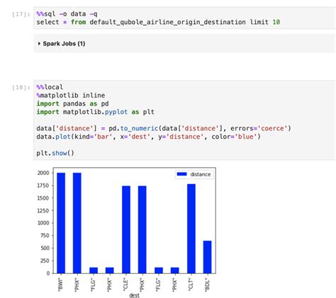 Visualization Framework For Jupyter Based Notebooks Qubole
