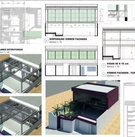 Melhor Template Steel Frame Revit Projetos Revit Editáveis