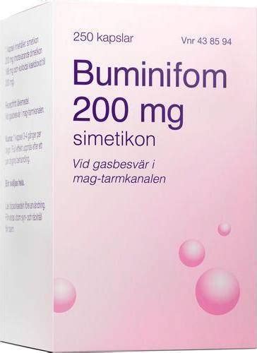 Minifom Buminifom 200mg 250 St • Hitta Bästa Pris