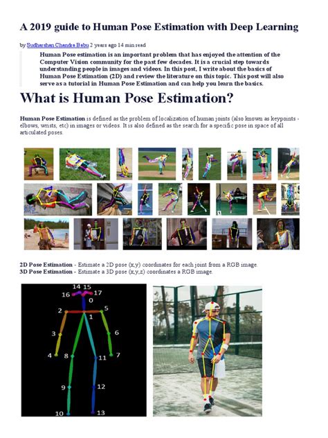 Deep Learning In Human Pose Estimation Pdf Deep Learning Top Down