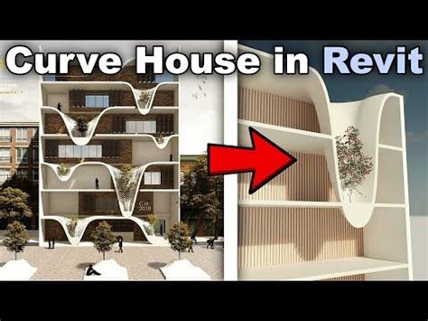 Curve House Facade In Revit Tutorial Revit Tutorial Revit Tutorial Architecture Revit