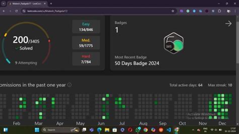 Mukesh Padigela On Linkedin Leetcode Datastructures Coding