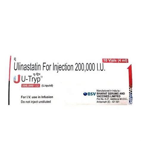 U Tryp 2l Inj 200000 I U Vial At ₹ 999 Piece In New Delhi Id 2854565990397