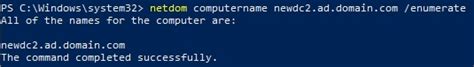 Windows Server How To Properly Rename An Active Directory Domain Controller Dell India