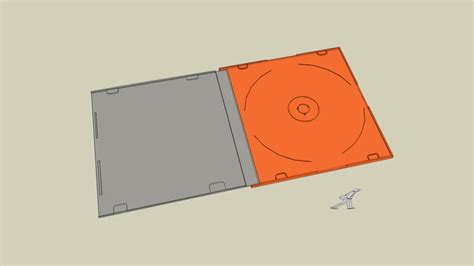 Slim Cd Case 3d Warehouse