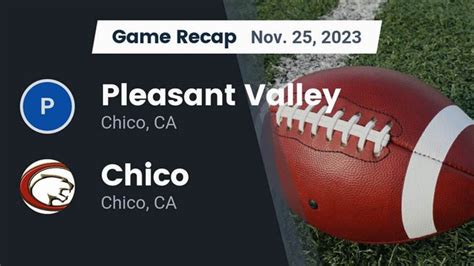 Football Game Recap Chico Panthers Vs Pleasant Valley Vikings