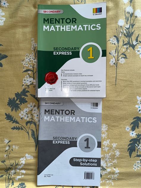 Secondary 1 Maths Hobbies And Toys Books And Magazines Textbooks On