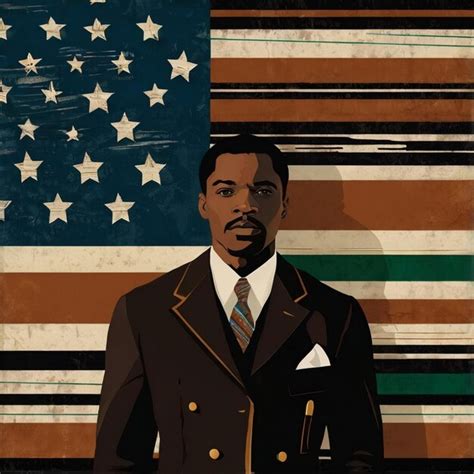 Black History Month Card Background Vector Premium Ai Generated Image