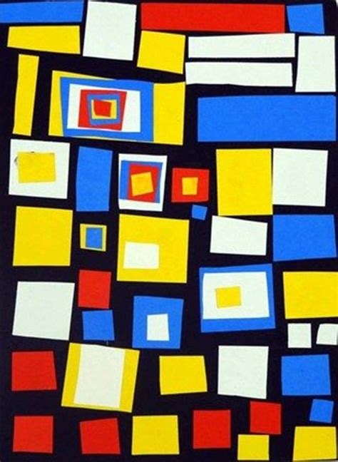 몬드리안 작품 아트 』 네이버 블로그 Arte De Mondrian Clases De Arte Muestra De Arte