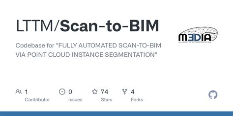 github lttm scan to bim codebase for fully automated scan to bim