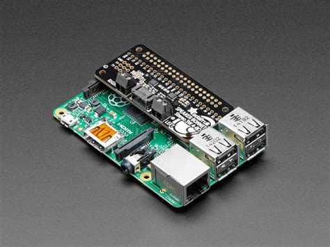 Adafruit I2s 3w Stereo Speaker Bonnet For Raspberry Pi Mini Kit The Pi Hut
