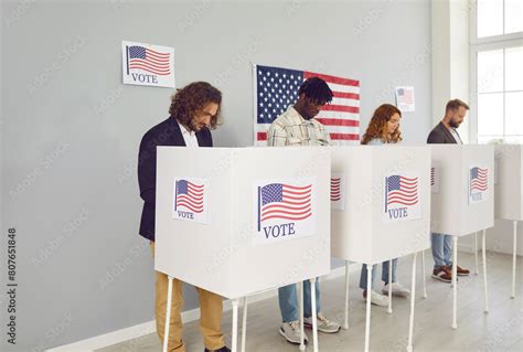 Portrait Of A Group Of Young Confident Diverse American Citizens People
