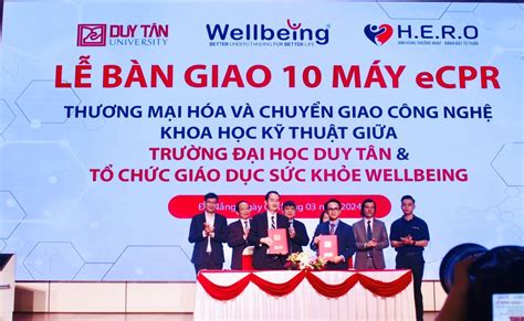 Đại Học Duy Tân Thương Mại Hóa Và Chuyển Giao Sản Phẩm Công Nghệ Máy Huấn Luyện Kỹ Năng Hồi Sức