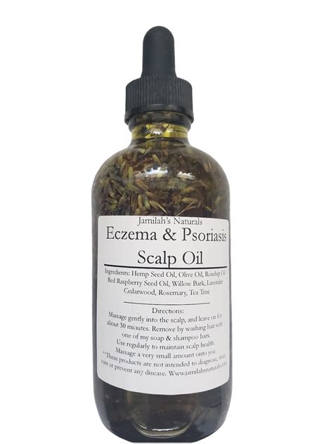 Scalp Oil For Eczema Psoriasis Hair Growth Itchy