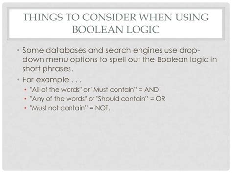 Boolean Search Technique Keryops