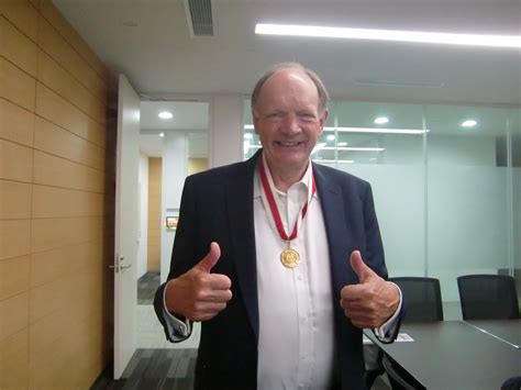 Conferment Of Honorary Citizen Award To Sir David Lane Chugai