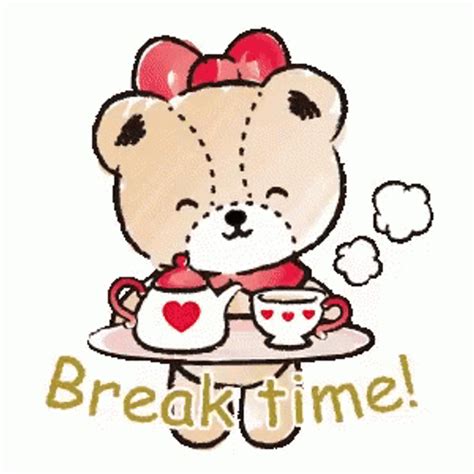 Break Time Relax Take A Break 