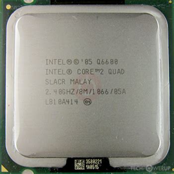 Intel Core 2 Quad Q6600 (95W) Specs | TechPowerUp CPU Database