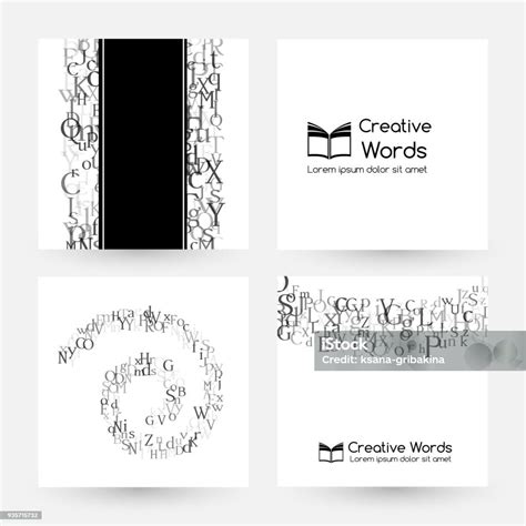 편지입니다 영어 알파벳 디자인 컬렉션입니다 학생 및 어린이 교육 클래스와 광고 언어 수업에 대 한 벡터 일러스트 개념에 대한 스톡 벡터 아트 및 기타 이미지 Istock