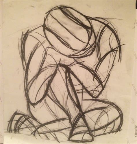 Sad Crouching Pose Reference Sad Crouching Pose Reference