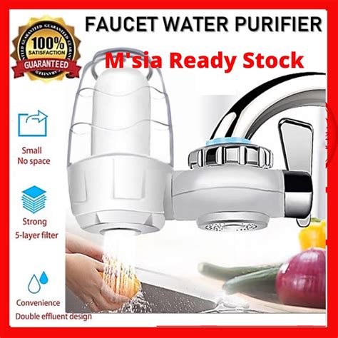 5 Way Filtration Water Purifier Filter Clean Cartridge Tap Faucet