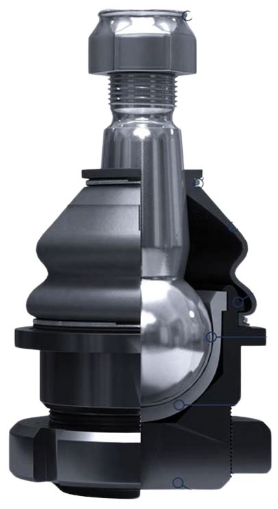 Diagramme Détaillé Dune Rotule Automobile Avec Composants Identifiés