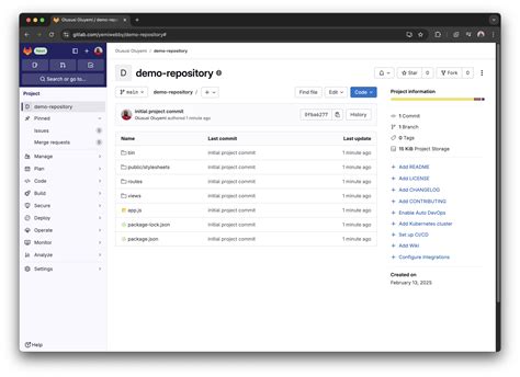Pushing A Project To GitLab CircleCI