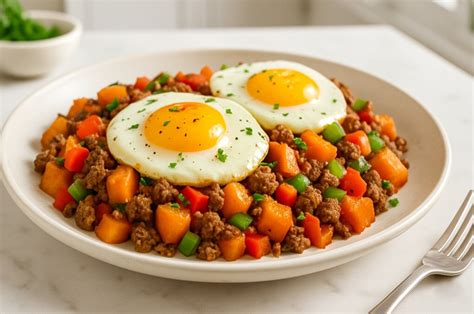 Beef And Sweet Potato Hash Recipe Hearty Muscle Fuel