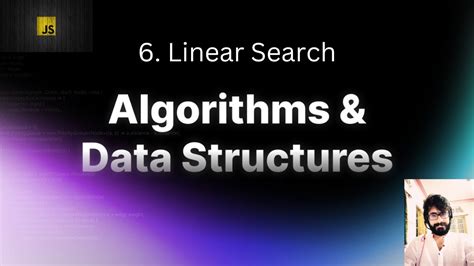 6. Linear Search : JAVASCRIPT - YouTube