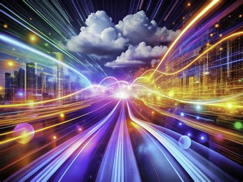 visualizing the dynamic flow of global data a stunning representation