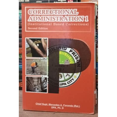Correctional Administration 1institutional Based Correction Shopee