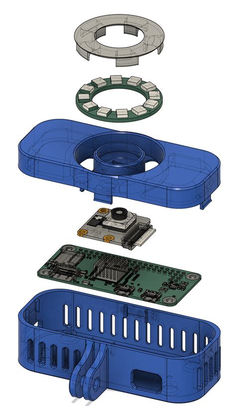 RaspBerry Pi Face Camera HMC Helmet Mounted Camera Brekel Brekel