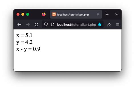 Php Subtraction