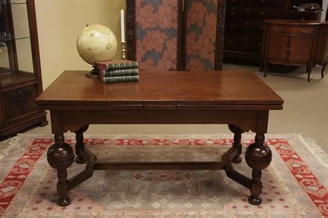 Tudor Oak Writing Desk Libary Or Dining Table