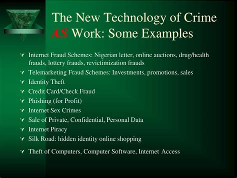 Ppt Technological Innovations In Crime Prevention And Policing