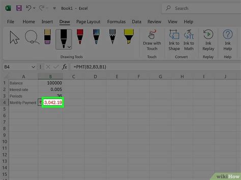 How To Calculate A Monthly Payment In Excel PMT Function
