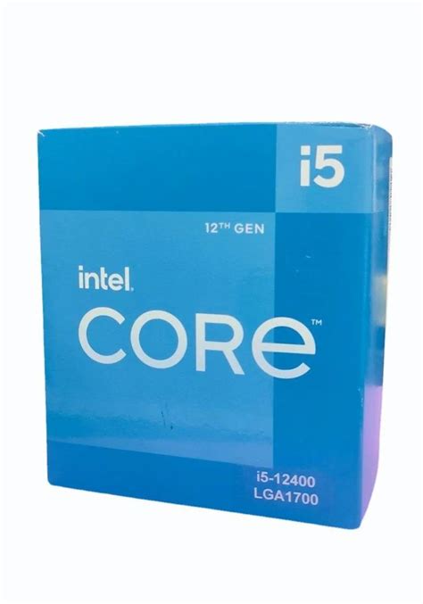 Intel Core I5 12400lga1700 12th Generation Computer Processor At
