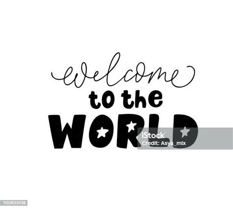 세계 블랙 벡터 레터링에 오신 것을 환영 합니다 손으로 그려진 현대 서 예 0명에 대한 스톡 벡터 아트 및 기타 이미지 0명 가사 음악 형식 건조한 Istock