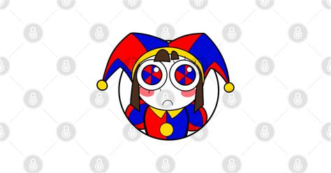 Pomni Door Logo Tadc The Amazing Digital Circus T Shirt Teepublic