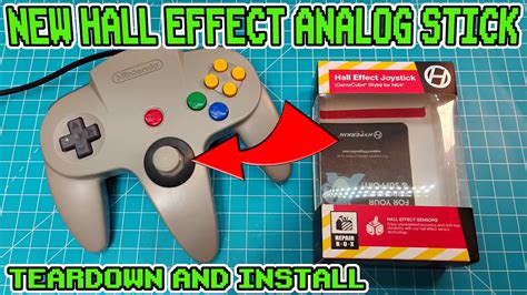 Best Analog Stick Replacement For The N64 Controller Hyperkin Hall