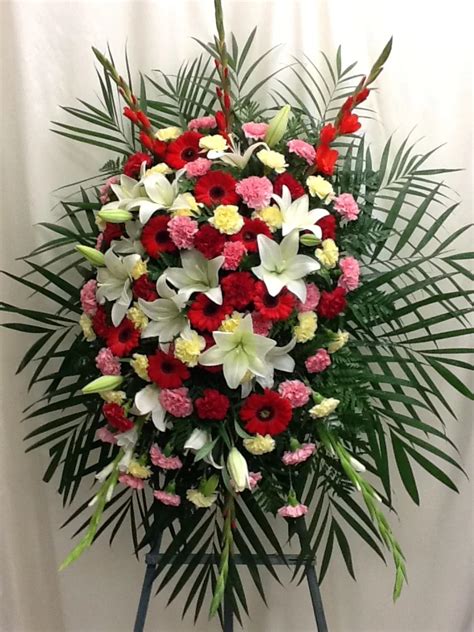 Standing Spray Arrangements — All Season Florist And Ts 四季花舖