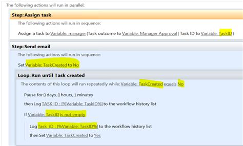 Sp Designer Workflow Assign A Task Parallel Block Not Getting