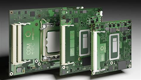 12th gen intel core processors on com hpc and com express computer on