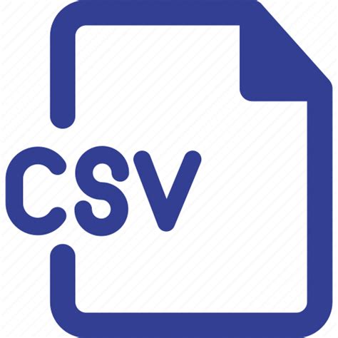 Csv Document Extension File Csv Document Icon Download On Iconfinder