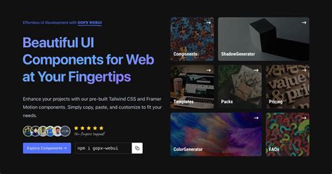 github gopalverma1303 webui gopx a comprehensive collection of