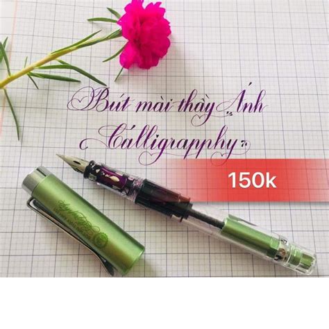 Teacher Anh Sh051 Calligraphy Pen Large Bamboo Leaf Nib Bold And Clear Bar Shopee Philippines