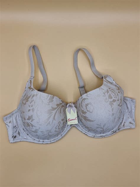 Soutien Textura Acetinada E Padrão Floral Simel Rr159 Lolla